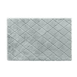 Better Homes & Gardens Diamond Faux Fur Rug Gray 30x46 inches Cozy ...