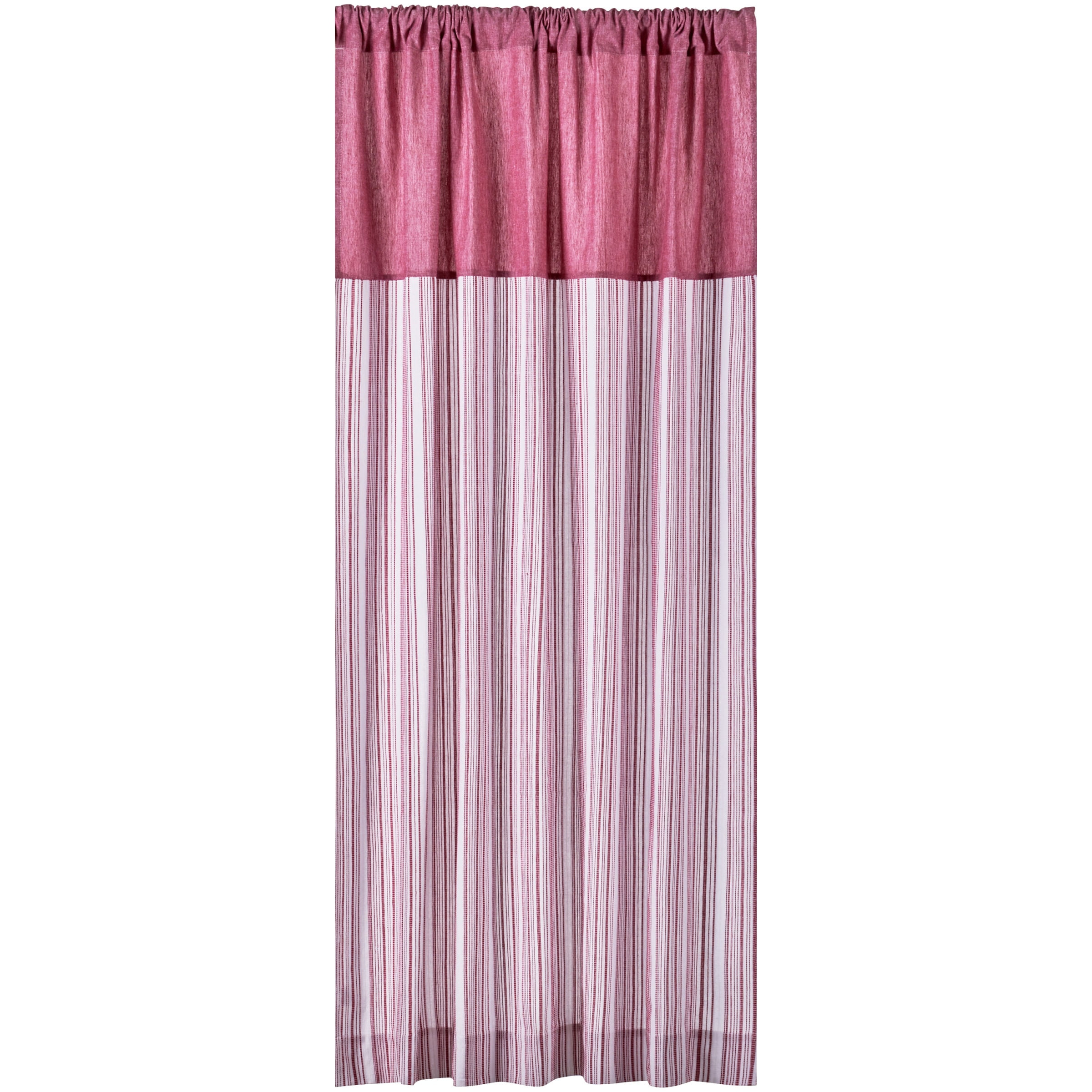 Better Homes & Gardens Dobby Colorblock Single Window Panel - Walmart.com