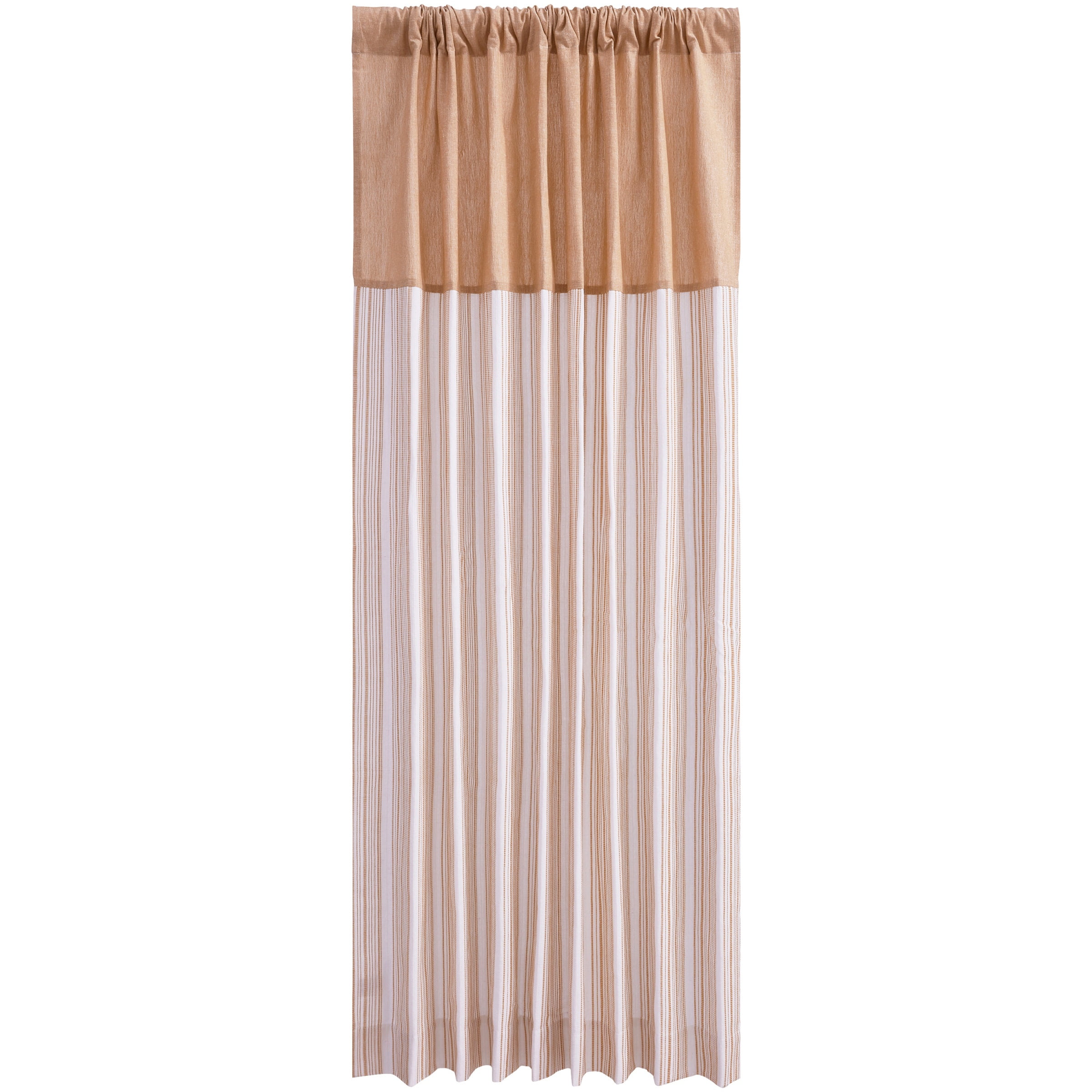 Better Homes & Gardens Dobby Colorblock Single Window Panel - Walmart.com