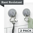Better Homes & Gardens Dual Hooks, Power Grip Pro Suction or Adhesive ...