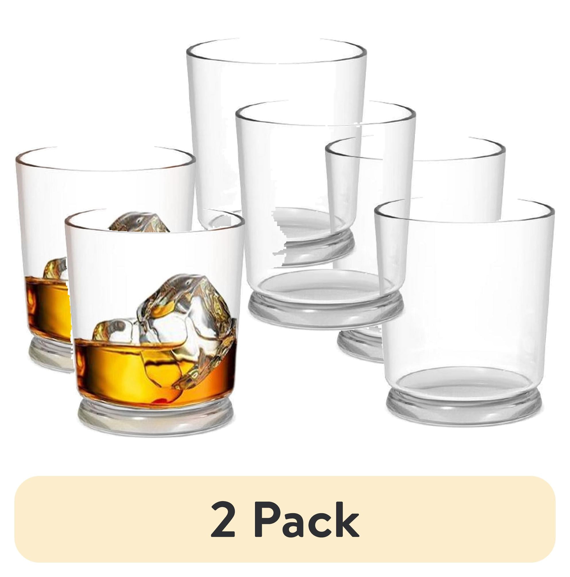 (2 pack) Better Homes & Gardens Emerson Clear Glass DOF 12ounces 4 Pack ...