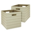 Better Homes & Gardens Braided Rush Storage Trunk, Large - Walmart.com