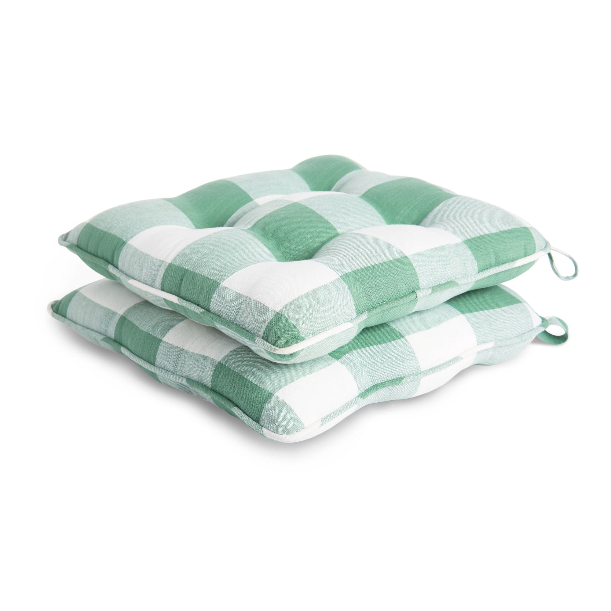 Better Homes & Gardens Farma Chair Cushion, Sage, Set of 2 - Walmart.com