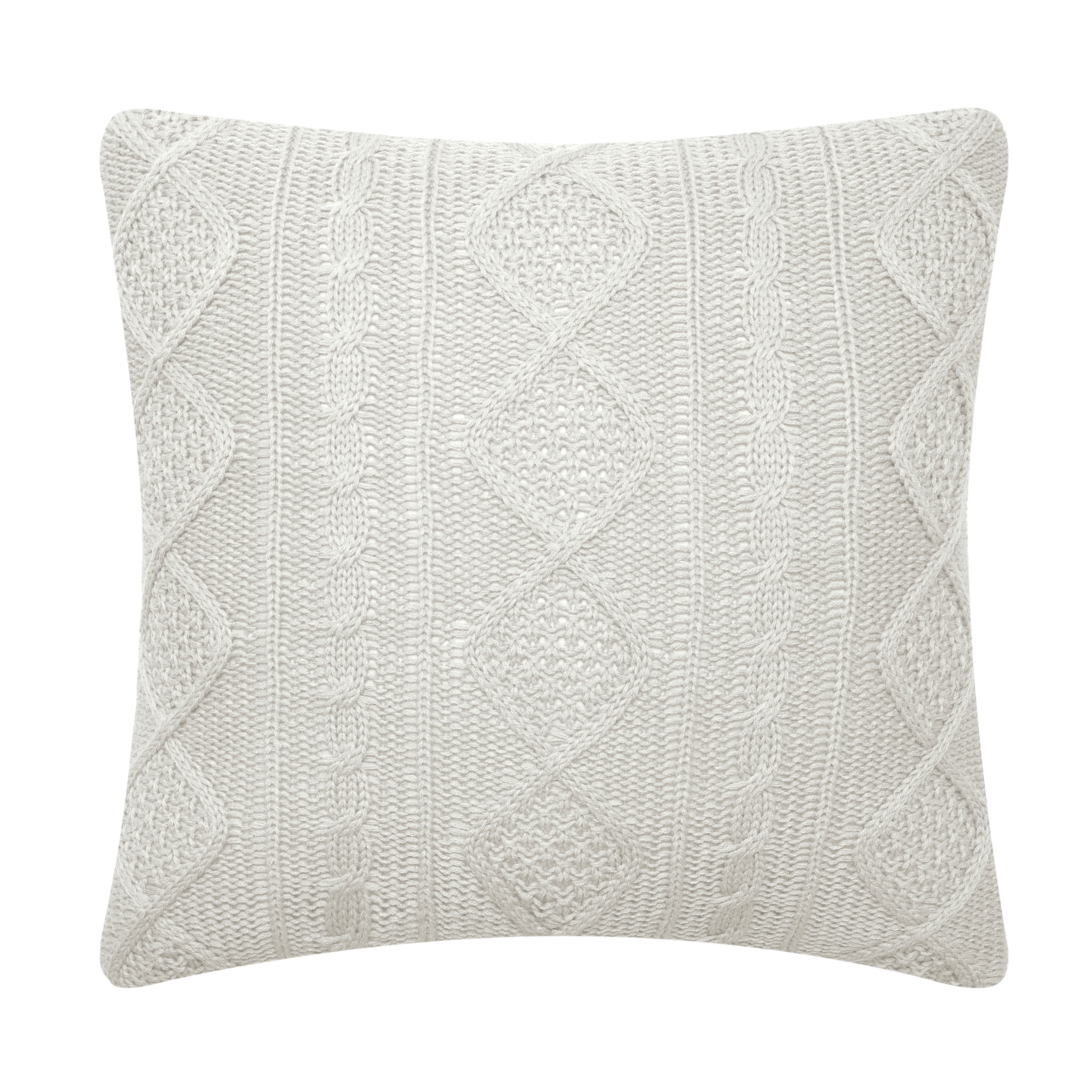 Better Homes & Gardens Feather Filled Cable Knit Sweater Throw Pillow ...