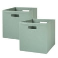 Better Homes & Gardens Felt Cube Storage Bins (12.75" x 12.75"), Soft ...