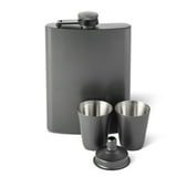 Better Homes & Gardens Flask Set with Shot Glasses and Funnel - Walmart.com