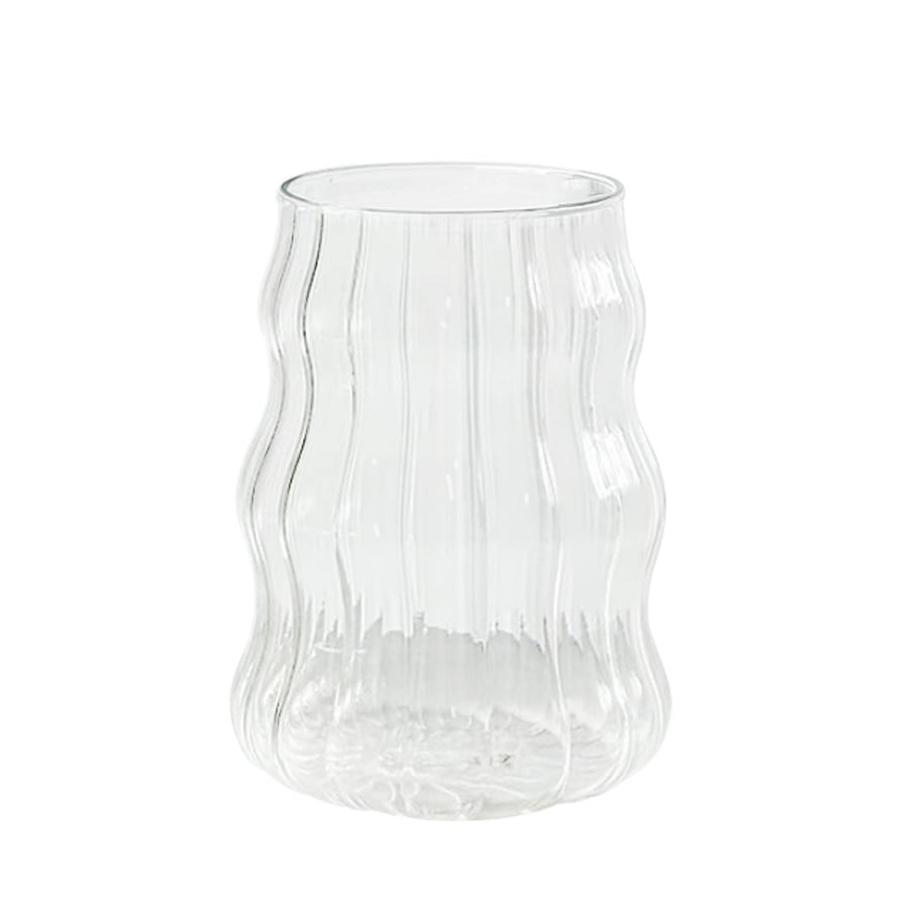 Better Homes & Gardens Fluted Bubble Glass Clear 16oz Borosilicate ...