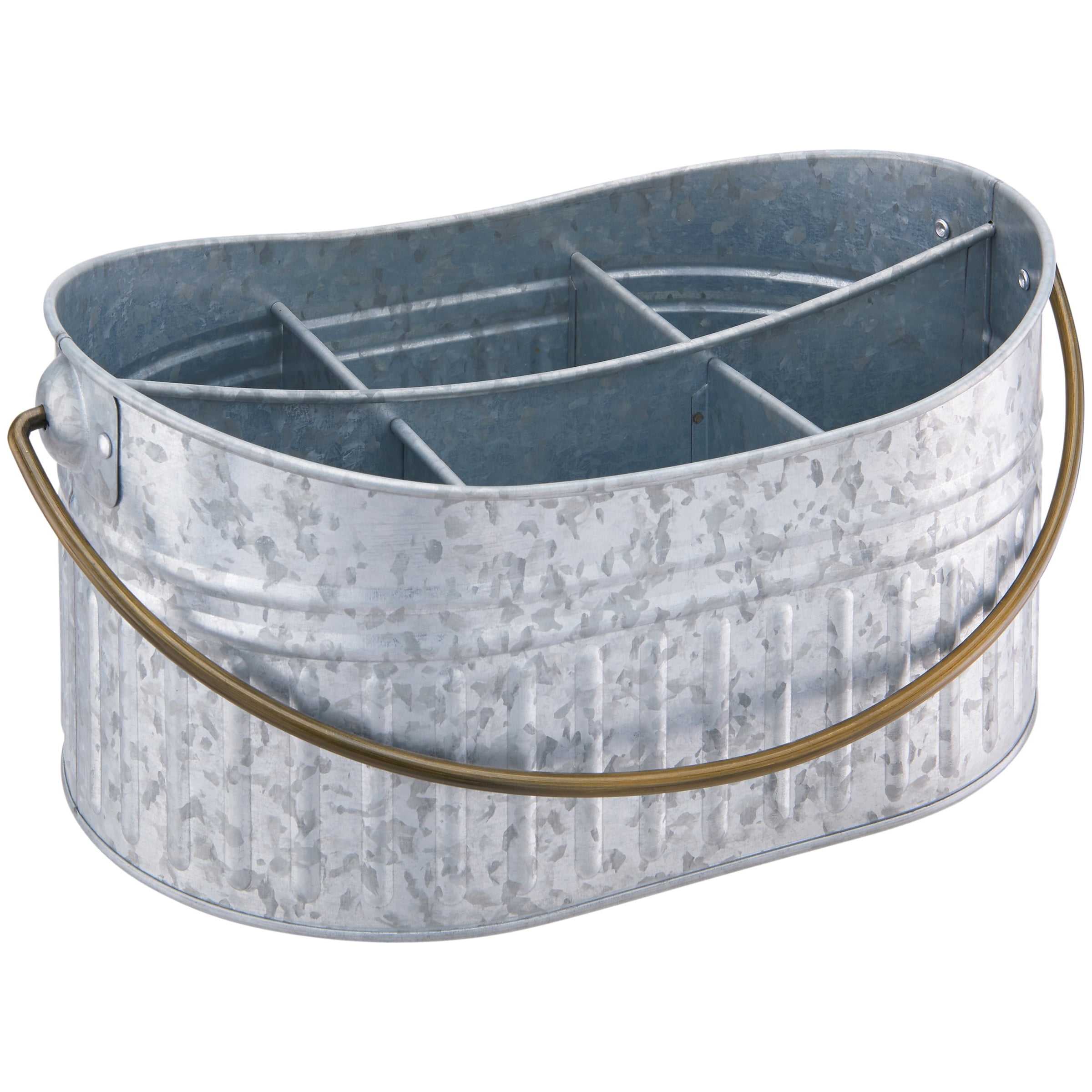 Better Homes & Gardens Galvanized Utensil Caddy - Walmart Business Supplies
