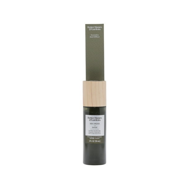 Better Homes & Gardens | Green - Sea Moss & Sage Reed Diffuser 90ml ...