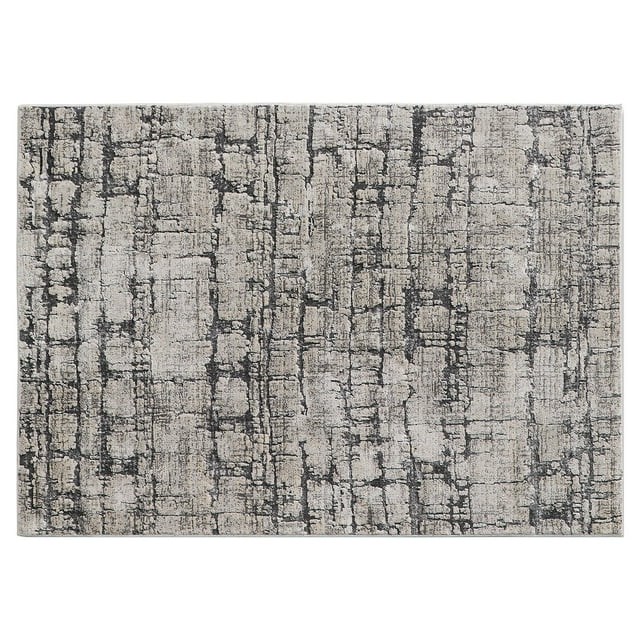 Better Homes & Gardens Grey Crosshatch Area Rug, 5' x 7' - Walmart.com