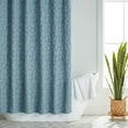Better Homes & Gardens, Half Moon Shower Curtain Blue, 72" x72", Count ...