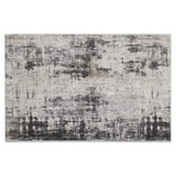 High Low Abstract Area Rug - Grey/Tan - 30 x 46 - Walmart.com