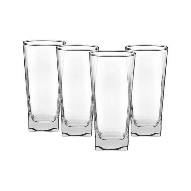 Better Homes & Gardens Hollis Drinking Glasses, 14.4 oz, Set of 8 ...