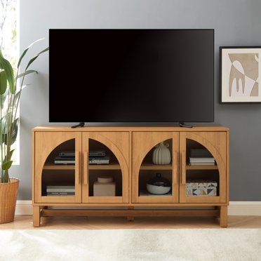 Better Homes & Gardens Oxford Square TV Stand for TVs up to 55", Rustic ...
