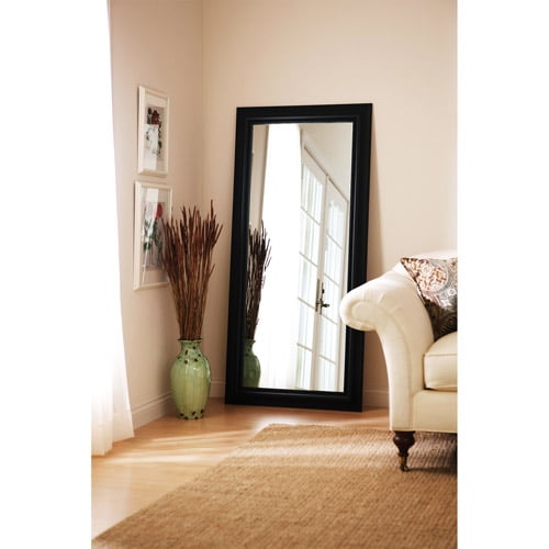 Better Homes & Gardens Leaner Mirror, Black - Walmart.com