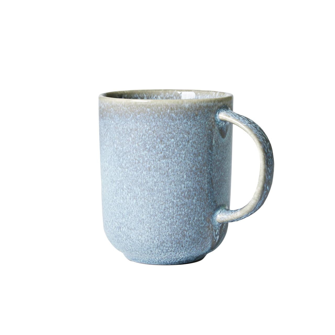 Better Homes & Gardens Linette Blue React Mug - Walmart.com