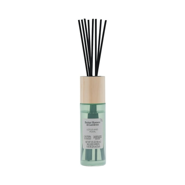 Better Homes and Gardens Lotus and Pearl Scented Reed Diffuser 3 Fl Oz ...
