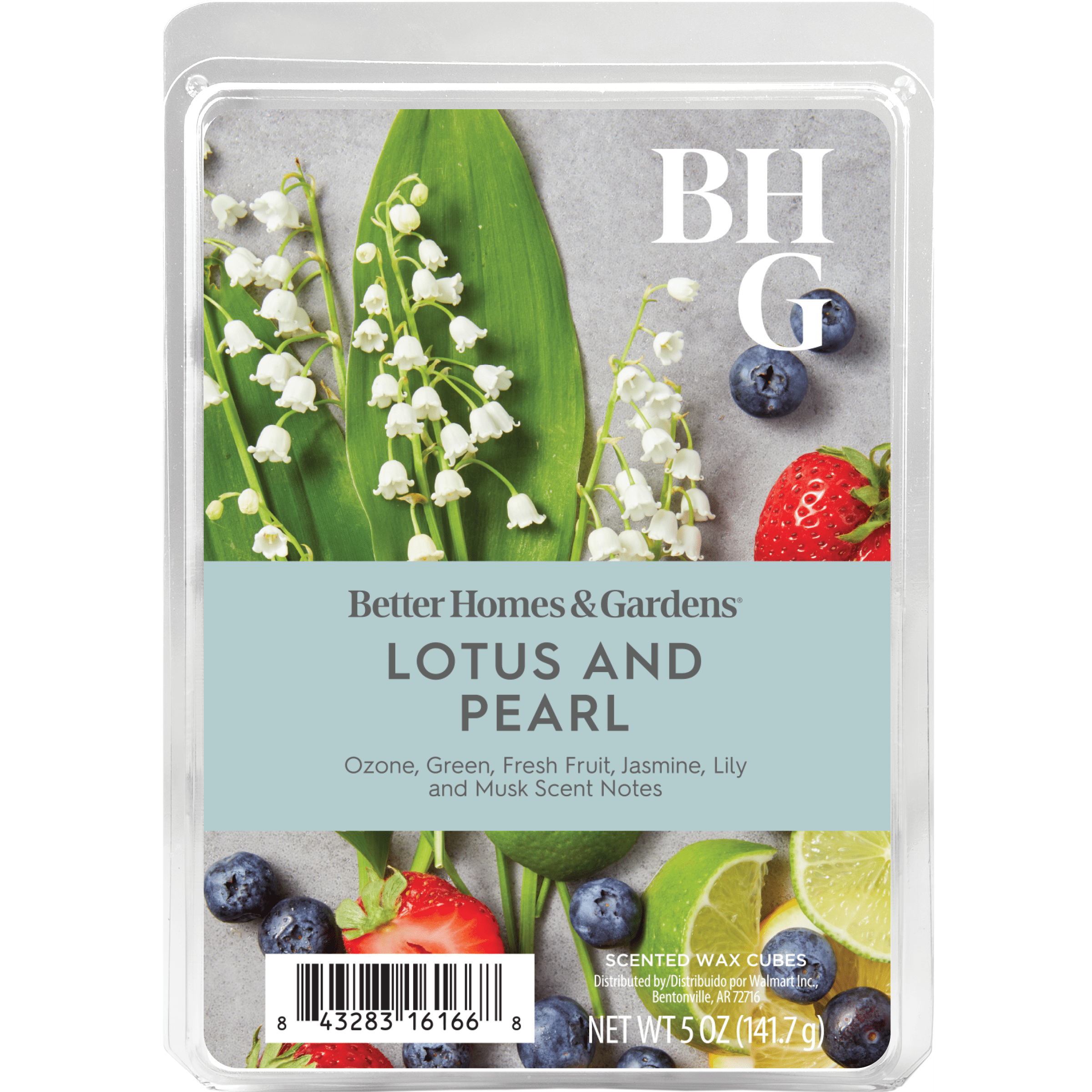 Better Homes & Gardens Lotus Pearl Scented Wax Melts 5 oz Tropical ...