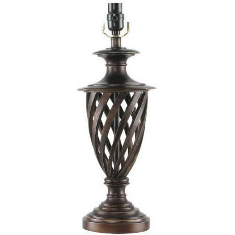 Metal Cage Lamp Base - Antique Bronze Finish - 19.75H - Walmart.com