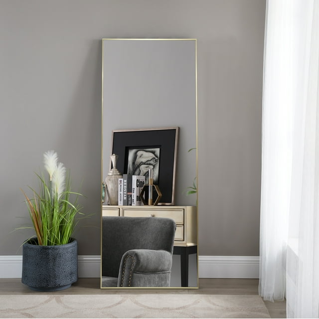 Better Homes & Gardens Metal Oversized Full Length Mirror, 27X70 IN ...