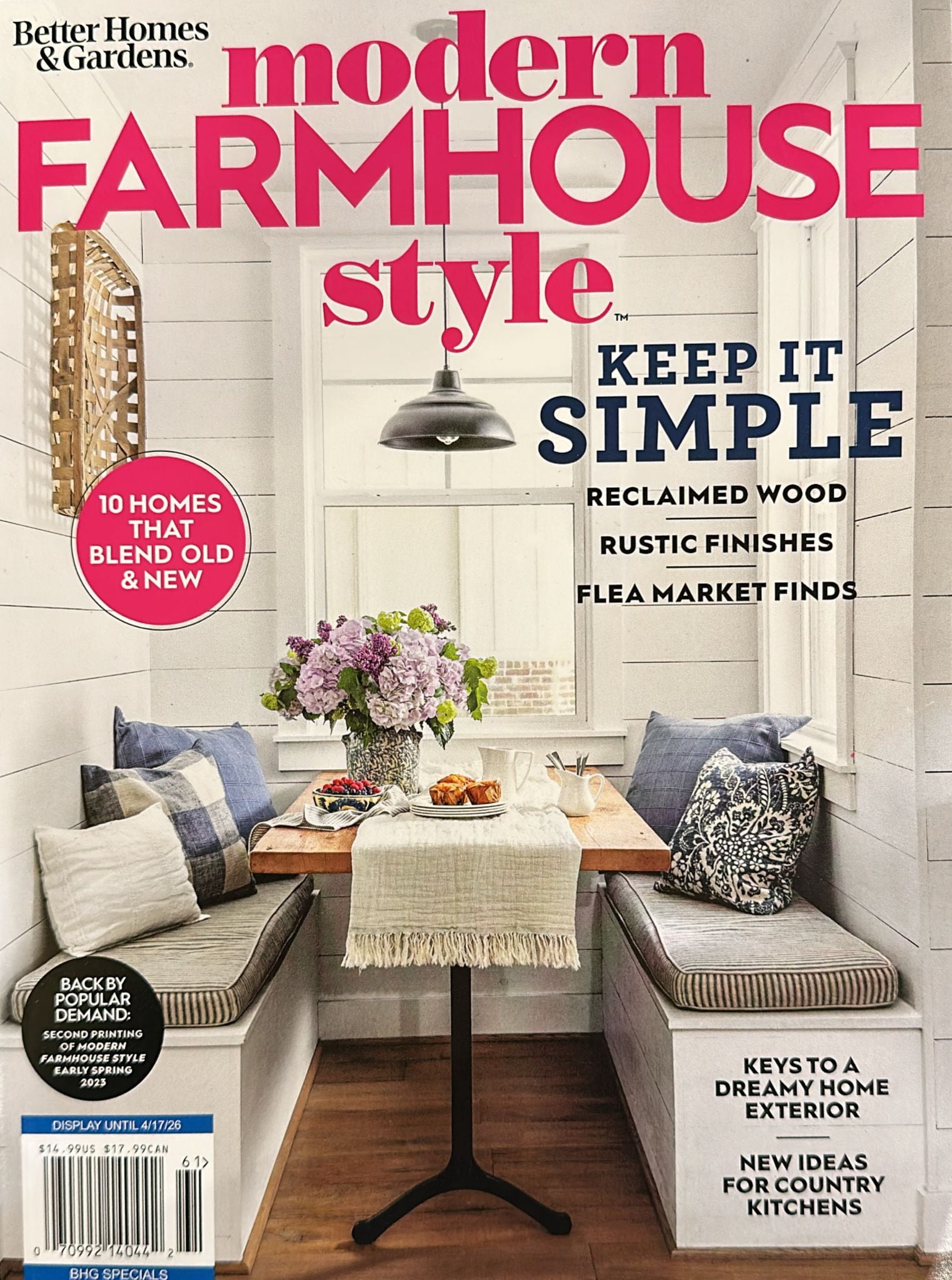 Better Homes & Gardens, Modern Farmhouse Style Magazine Issue 61 ...