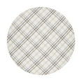 Better Homes & Gardens Monday Plaid Tablecloth 70" Round - Multi - 100% ...