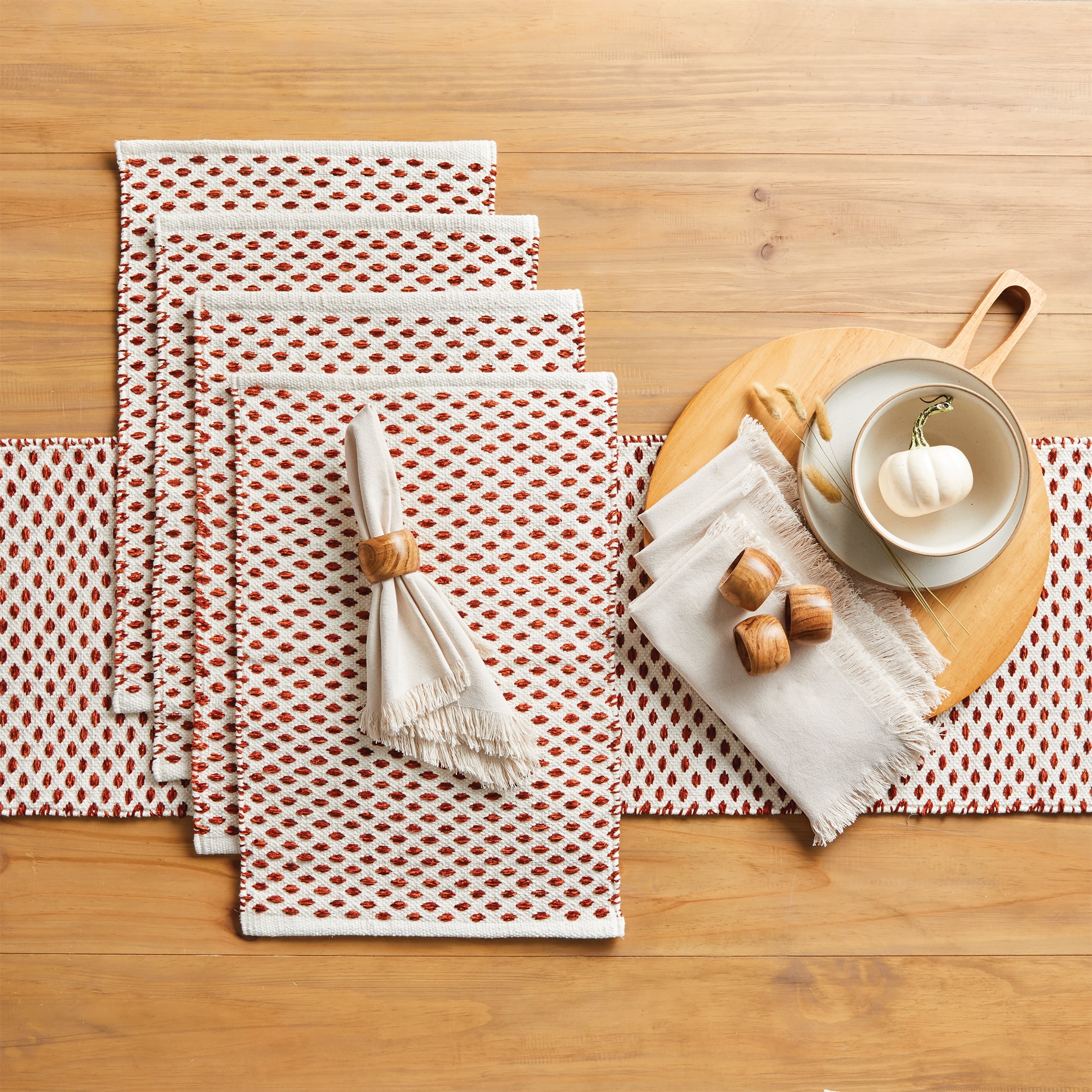 Better Homes & Gardens Multi Diamonds Cotton Rich 13-Piece Dining Set ...