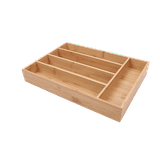 Better Homes & Gardens Bamboo Silverware Organizer, 13.98x10.04x1.97 ...