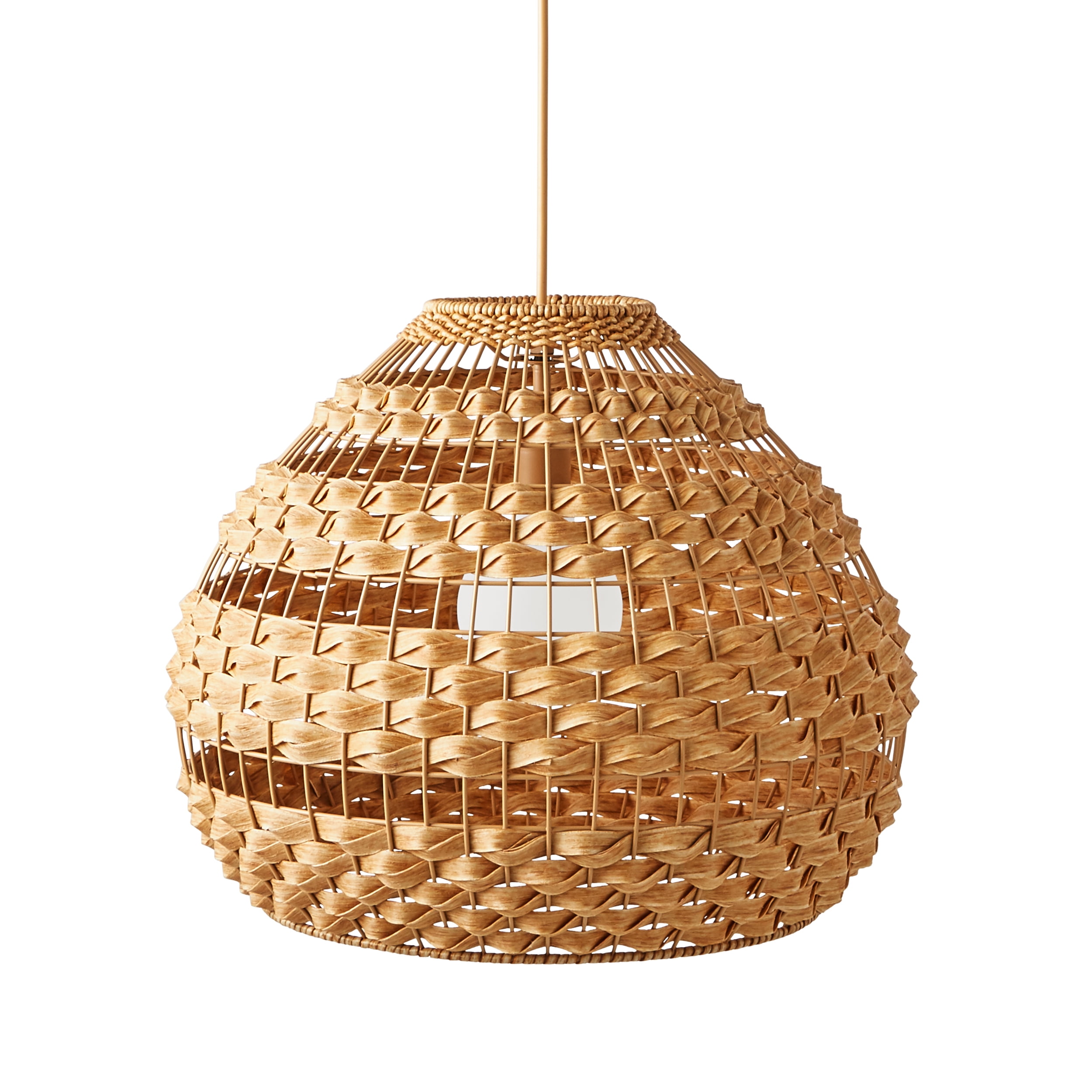 Better Homes & Gardens Natural Battery-Operated Large Hive Pendant ...