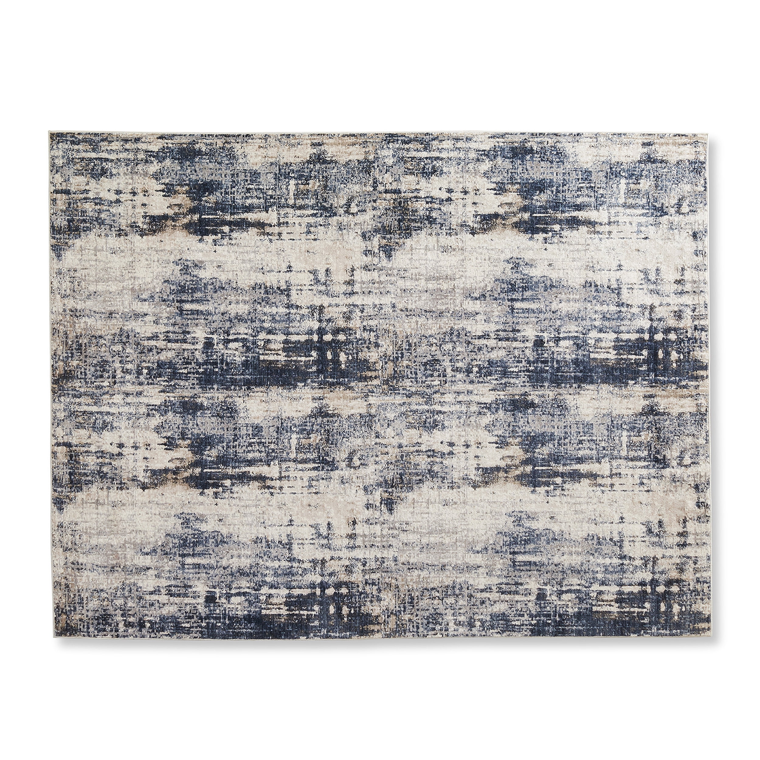 Better Homes & Gardens Navy Abstract Indoor Area Rug, 8' x 10 ...