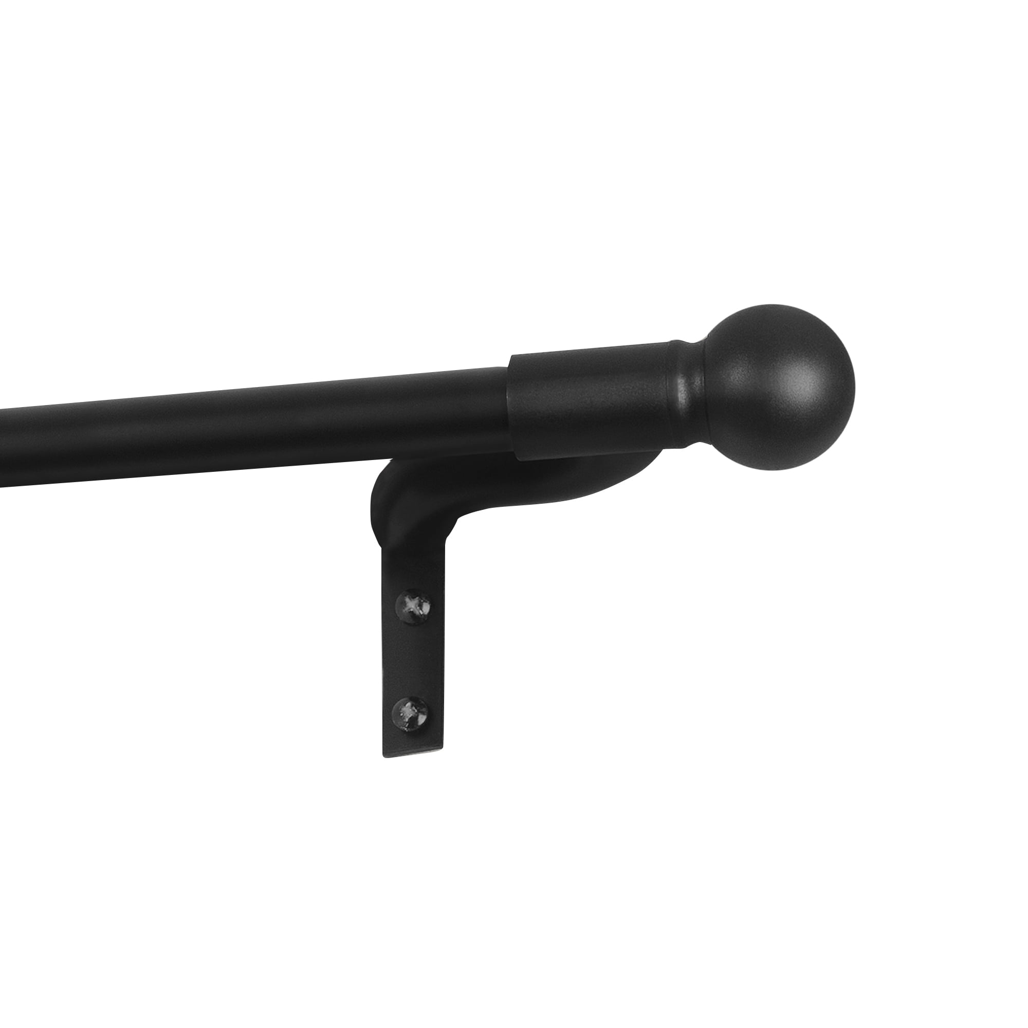 Easy Install Cafe Window Rod - 5/8 Diameter, 18-48 - Walmart.com