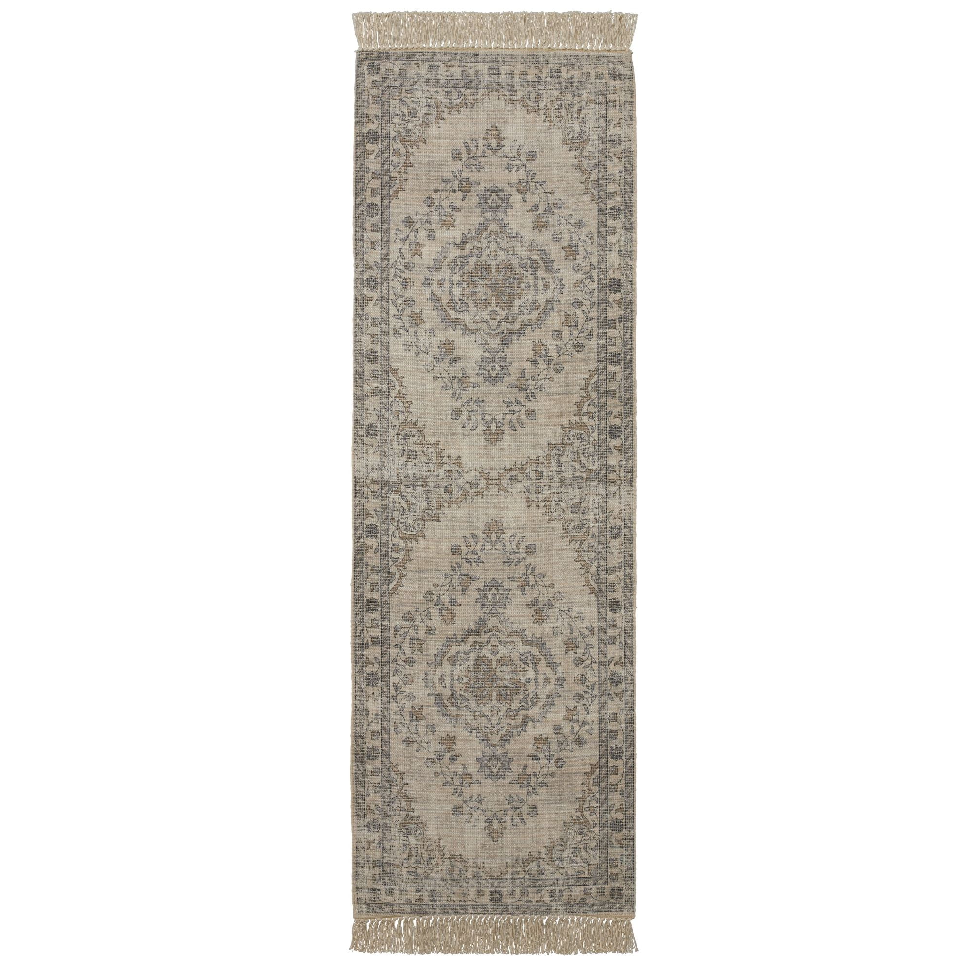 Better Homes & Gardens Persian Fringe Area Rug, Natural, 24"x84 ...