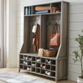 Better Homes & Gardens Refined Farmhouse Entryway Tree, Rustic Gray ...