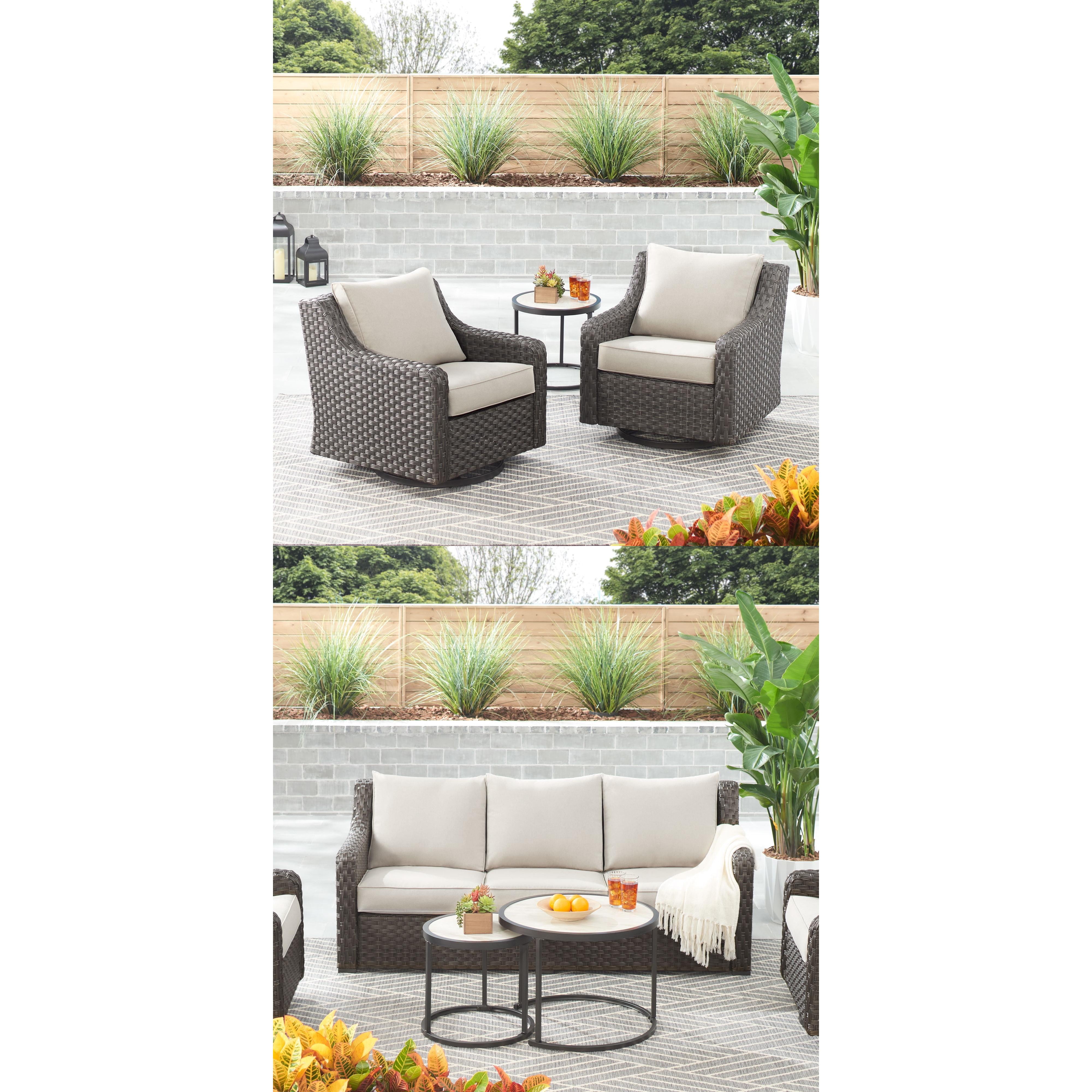 Better Homes And Gardens River Oaks 5 Piece Wicker Conversation Set