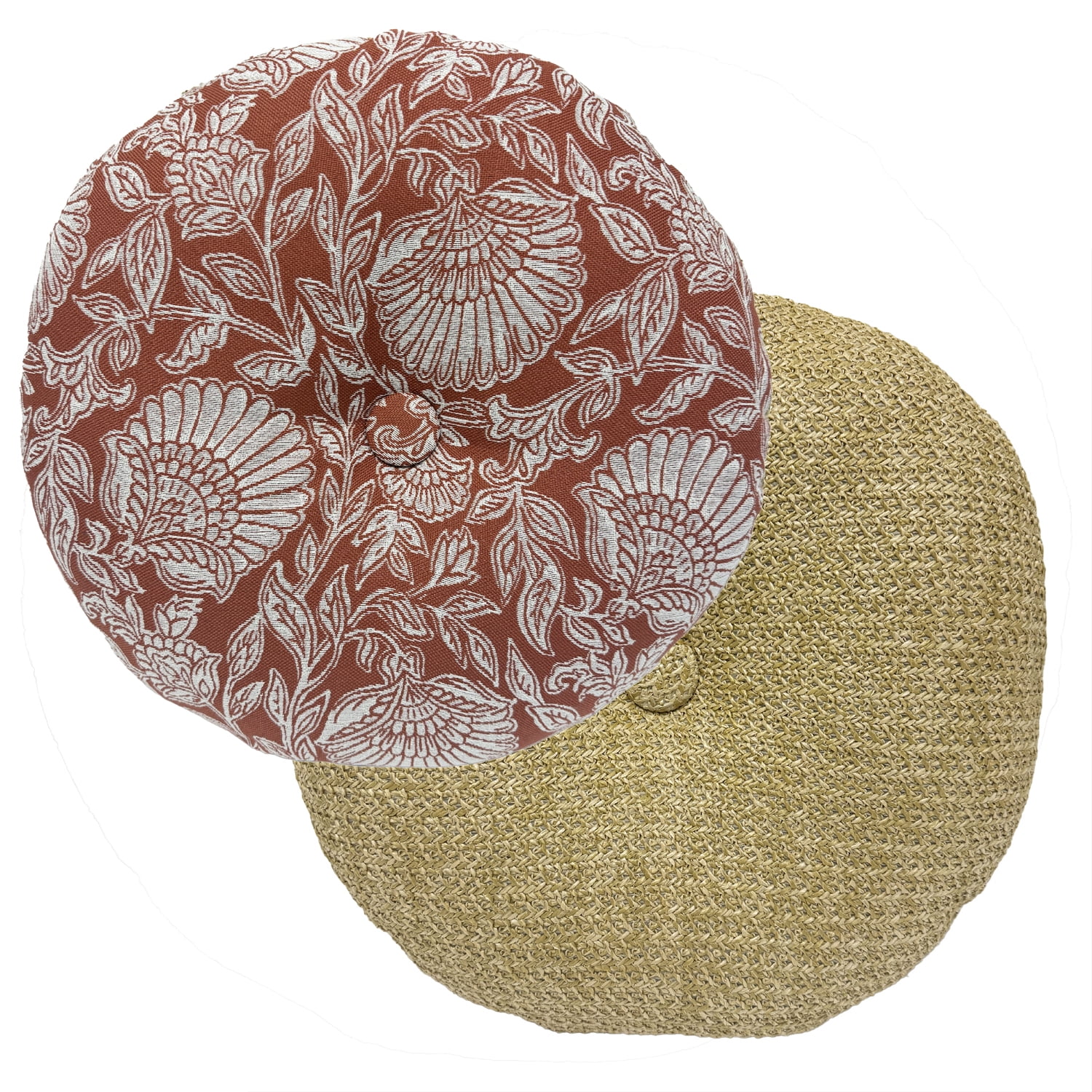Better Homes & Gardens Round Floral Reversible Outdoor Pillow - Walmart.com