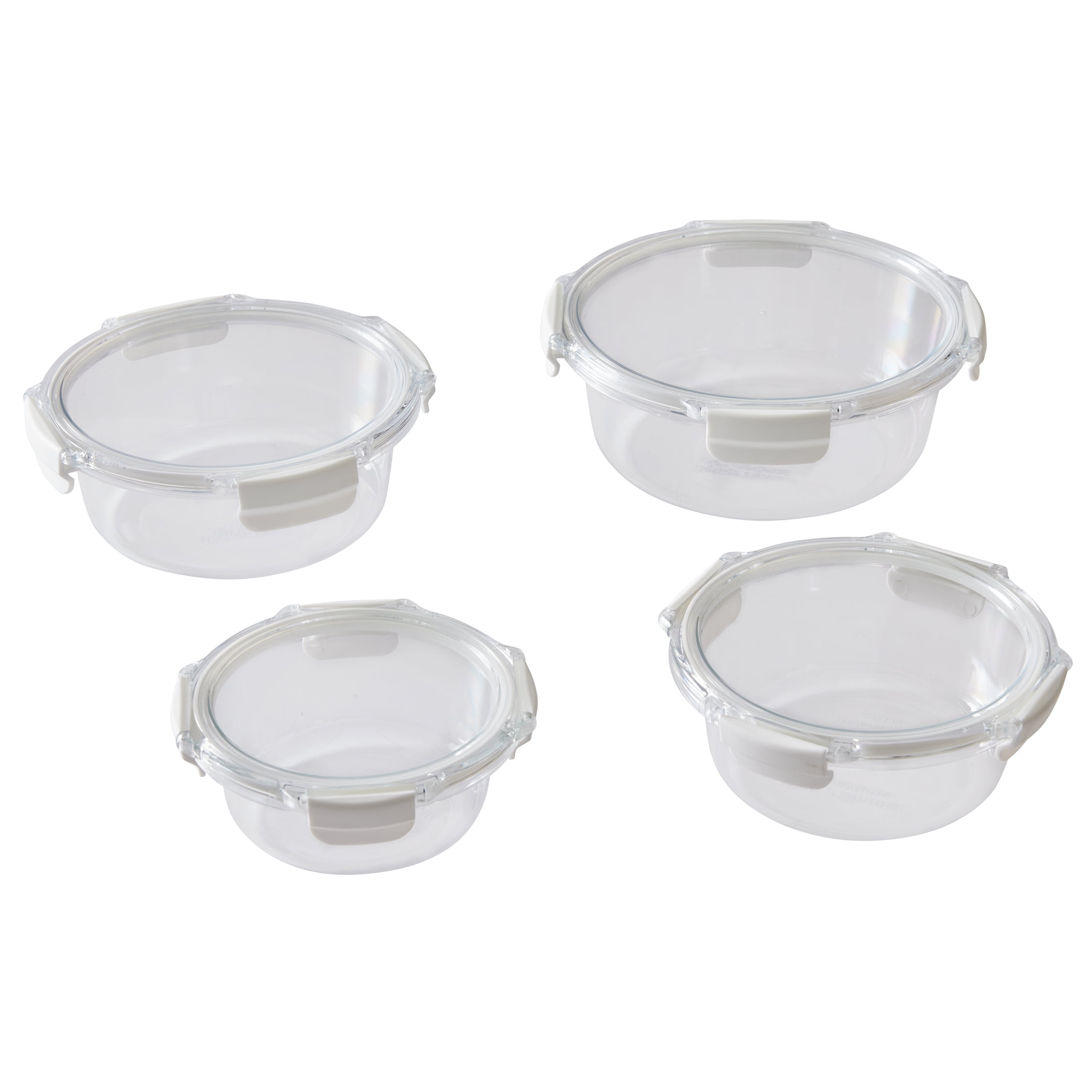 Better Homes & Gardens Food Storage Containers Set of 4, 8 Pieces ...