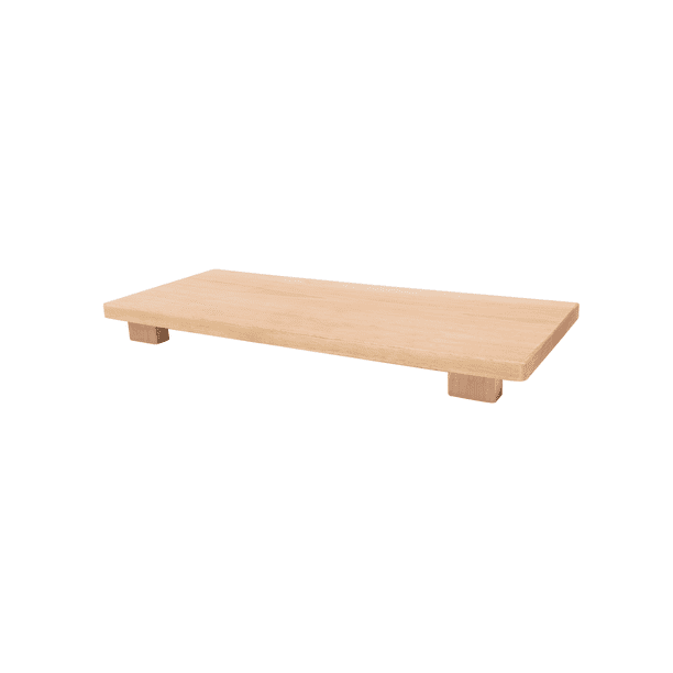 Better Homes & Gardens Rubber Wood Serve Footed Board - Walmart ...