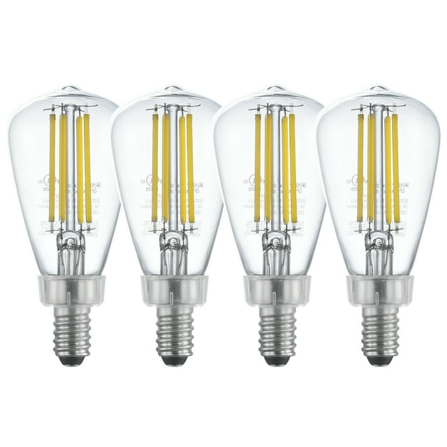 Better Homes & Gardens ST12 LED Light Bulb, 4.5-Watt (60W Equiv ...