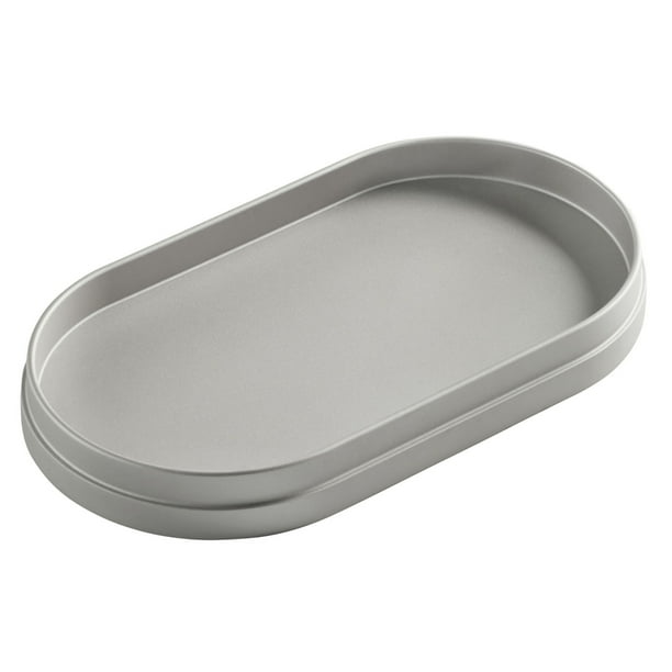 Better Homes & Gardens Satin Nickel Metal Accessory Tray - Walmart ...