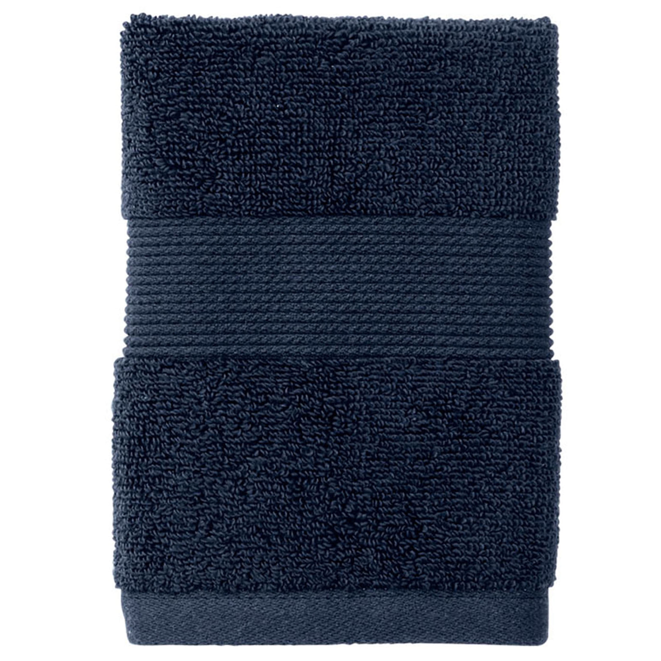 Better Homes & Gardens Signature Soft Solid Washcloth, Blue Admiral ...