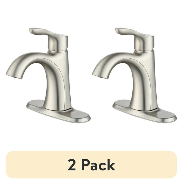(2 pack) Better Homes & Gardens Simple Flair Single Hole Bathroom ...