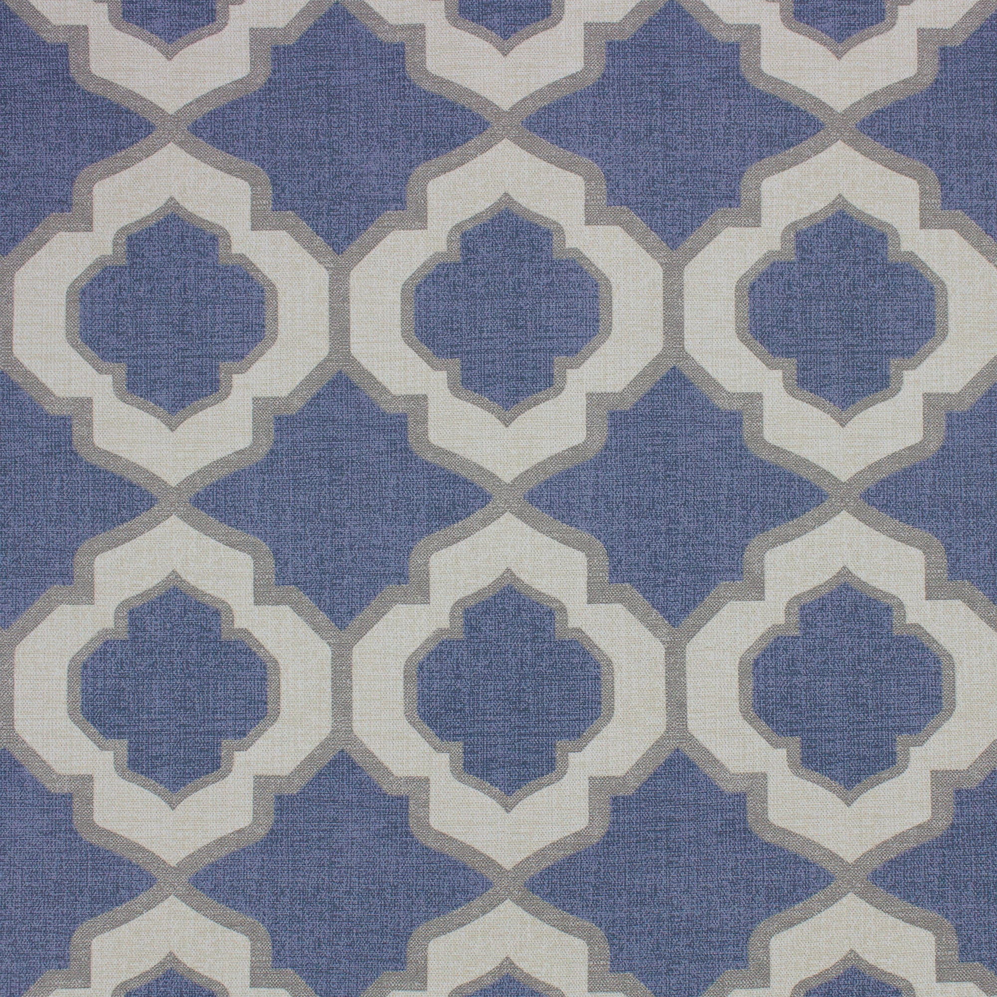 Better Homes & Gardens Simple Trellis Blue 8 Yards by the Bolt 54 inch ...