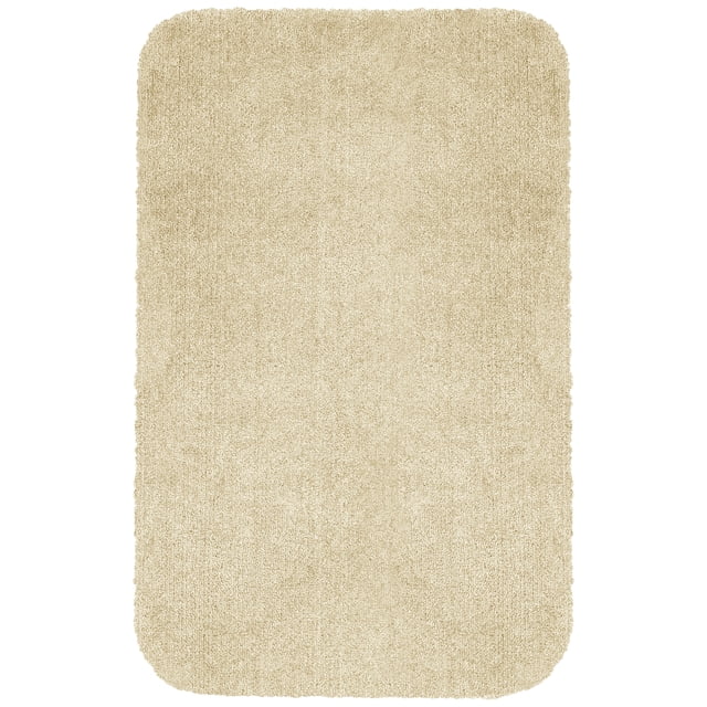 Better Homes & Gardens Solid Tan Nylon Bathroom Rug, 24"x40" - 1 Each ...