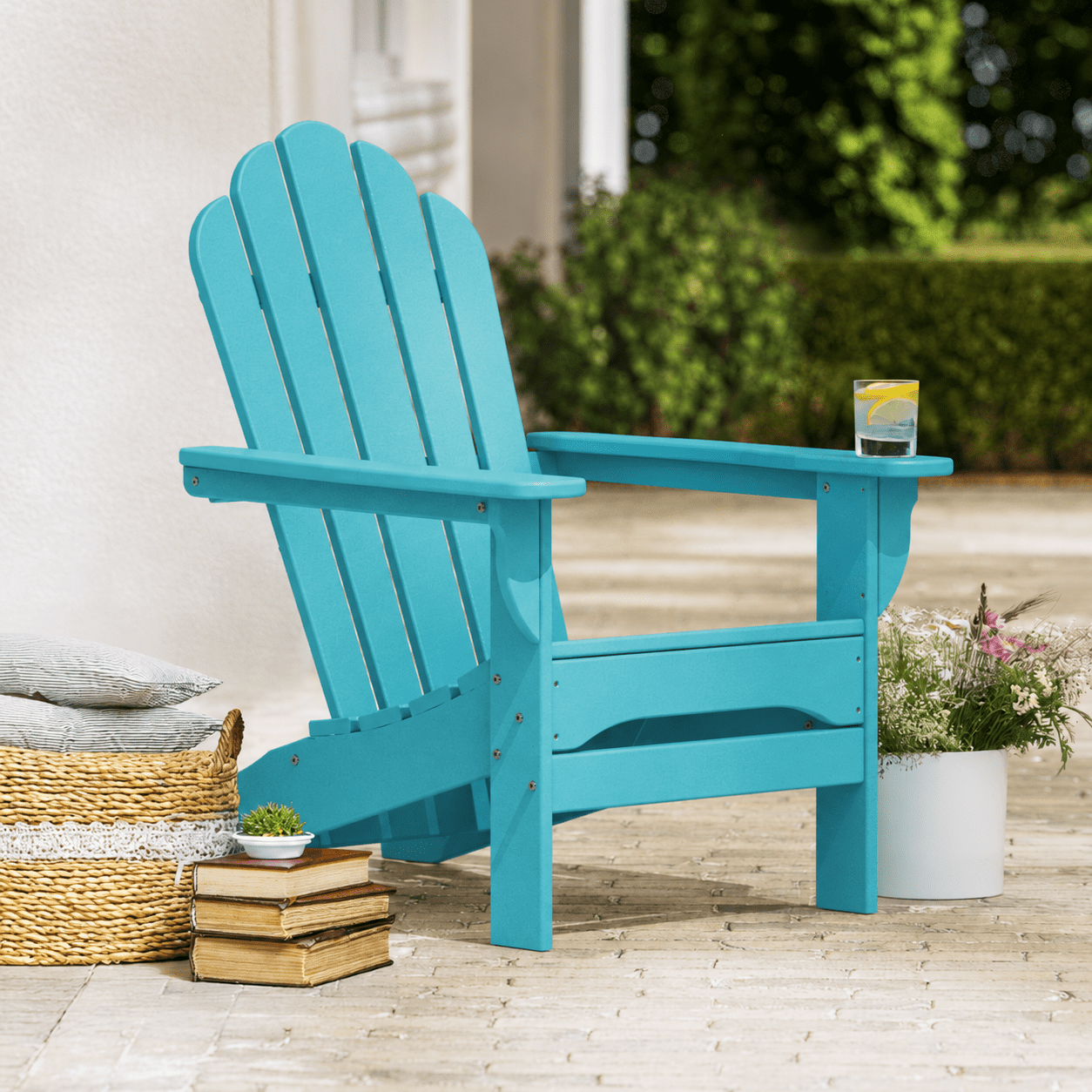 Better Homes & Gardens by POLYWOOD Southlake Outdoor Flowerback ...