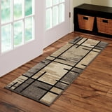 Better Homes & Gardens Spice Grid 1'8" X 2'10" Pewter Area Rug ...