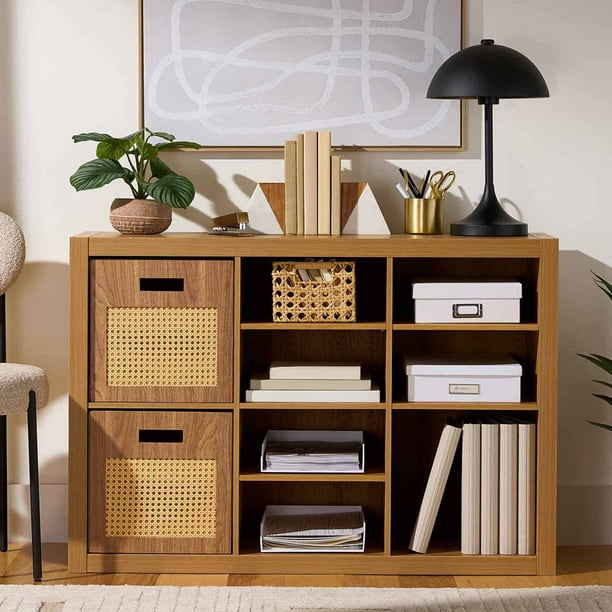 Better Homes & Gardens Springwood Adjustable Shelf Cube Storage, Light ...