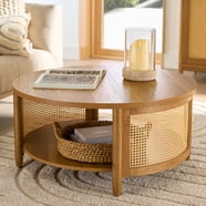 Better Homes & Gardens Lillian Fluted Coffee Table, Natural Pine Finish ...
