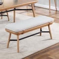 Better Homes & Gardens Springwood Dining Bench, Light Honey - Walmart.com