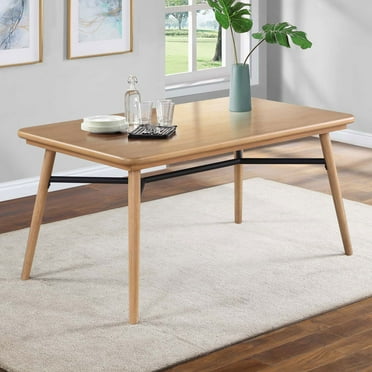 Better Homes & Gardens Granary Modern Farmhouse Dining Table, Dark ...