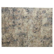 Better Homes & Gardens High Low Abstract Area Rug, Grey/Tan, 30" x 46 ...